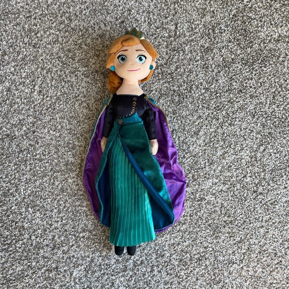 Disney | Toys | Disney Princess Anna Plush Doll | Poshmark